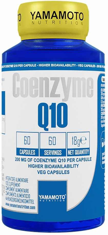 Yamamoto Nutrition Coenzyme Q10 60 kaps x 200 mg, žema kaina | Varle.lt