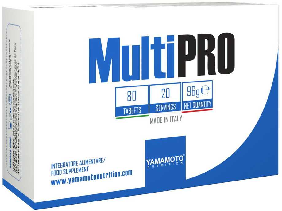 Yamamoto Nutrition MultiPRO 80 kaps, žema kaina | Varle.lt