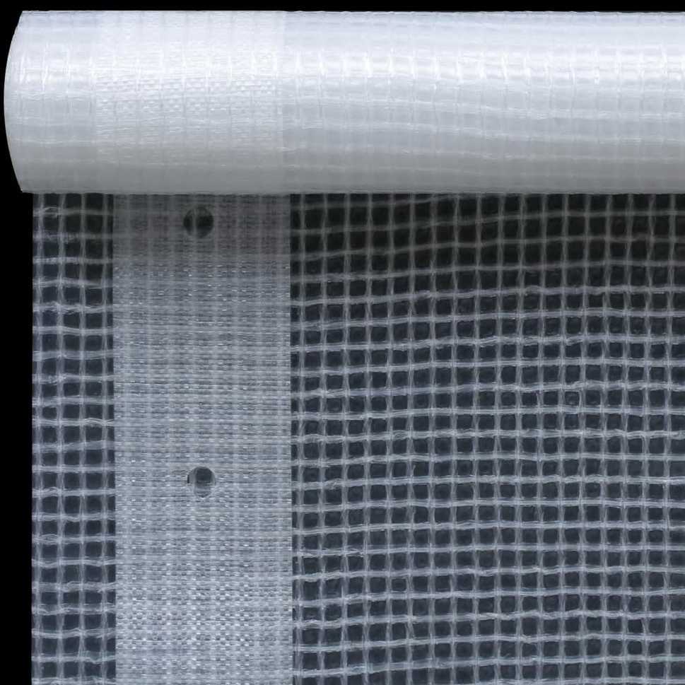 Leno tentai, 2vnt., baltos spalvos, 4x4m, 260g / m², modelis ...