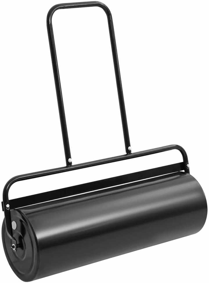 Sodo vejos volas su rankena, juodas, geležis ir plienas, 63l, modelis ...