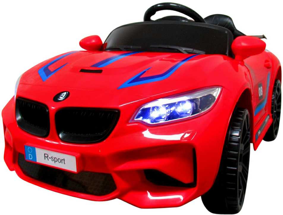 BMW Vaikiškas akumuliatorinis automobilis Kabrioletas B6 Raudonas ...