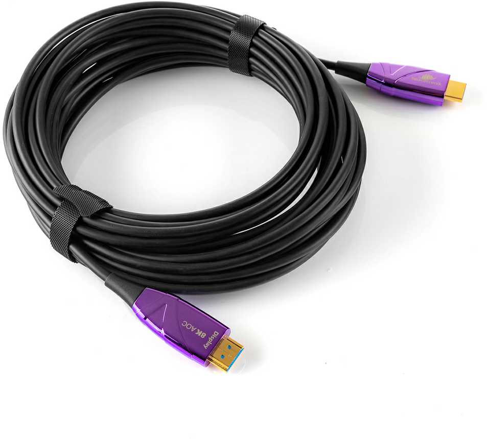 Spacetronik optinis kabelis UHS AOC HDMI 2.1 SH-OX100 10 m, modelis ...