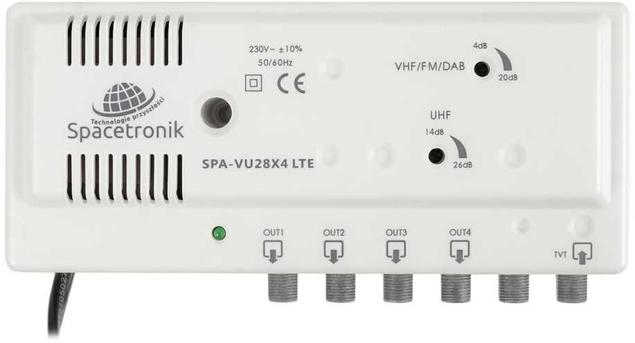 Alcad TV signalo stiprintuvas Alacd AL-400, žema kaina | Varle.lt