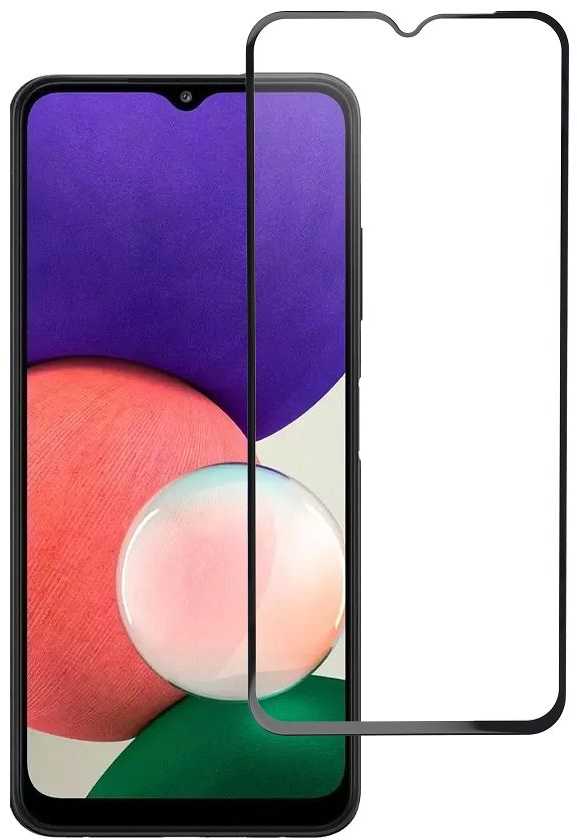 Blue Star Tempered Glass Mėlyna Star - SAM A22 5G Full Face (full glue ...