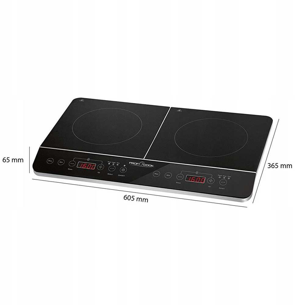 Clatronic PROFI COOK PC-DKI 1067 indukcinė viryklė, 3500W, 2 kaitvietės ...