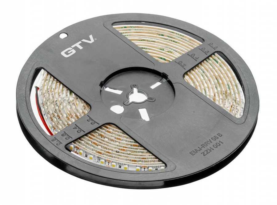 Gtv LED juosta 3528, 600 LED 4000K, 48W, 8mm, 5m roll, 12V, žema kaina ...