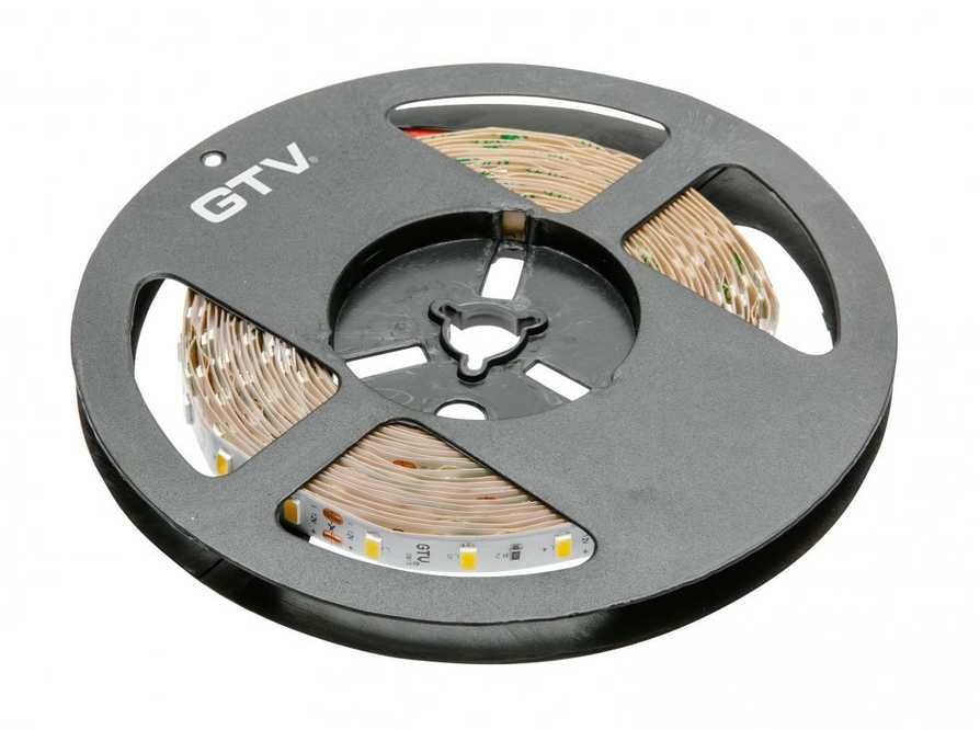 Gtv LED juosta 5630, 300 LED 3000K, 80W 10mm, Roll 5m, 12V, žema kaina ...