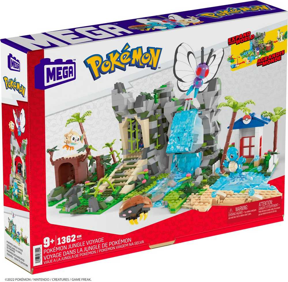 Mattel Mega Bloks Mega Construx Pokémon Ultimate Jungle Ex HHN61 ...
