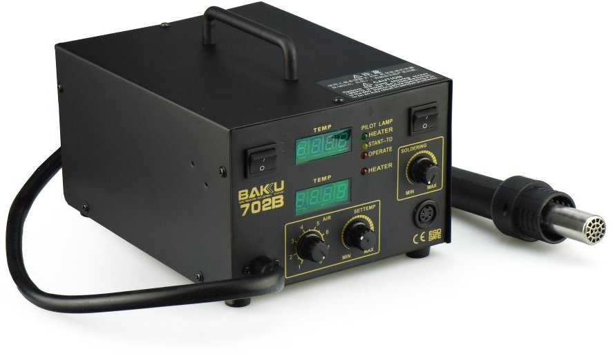 REWORK STATION, SOLDERING STATION BAKU BK-702B, žema kaina | Varle.lt