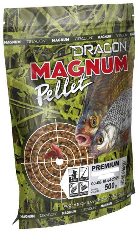 Peletės Dragon Magnum Classic 2 mm, uodo truklio lerva, 500g, modelis ...