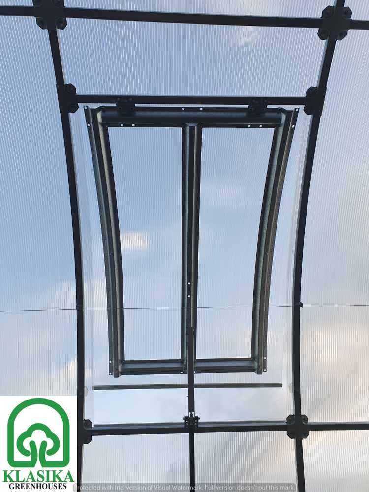Klasika Greenhouses Stoglangis šiltnamiui KLASIKA TUBE - Taip, žema ...