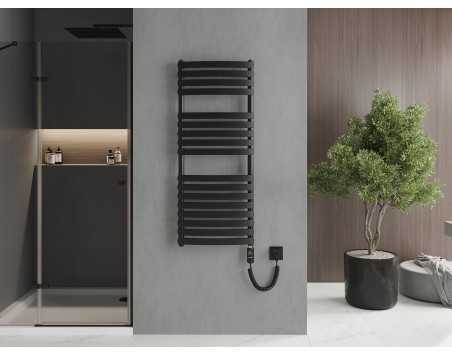 Mexen Bachus elektrinis radiatorius 1200 x 500 mm, 600 W, juodas - W109 ...