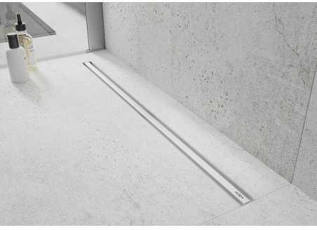 Mexen Flat 360° Plonas besisukantis linijinis nutekėjimas 80 cm, baltas ...