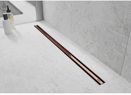 Mexen Flat 360° Plonas linijinis besisukantis kanalas 70 cm, rožinis ...