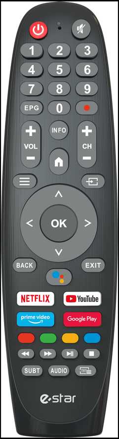 Televizorius eSTAR Android TV 40" / 101cm 2K FHD LEDTV40A2T2, modelis ...