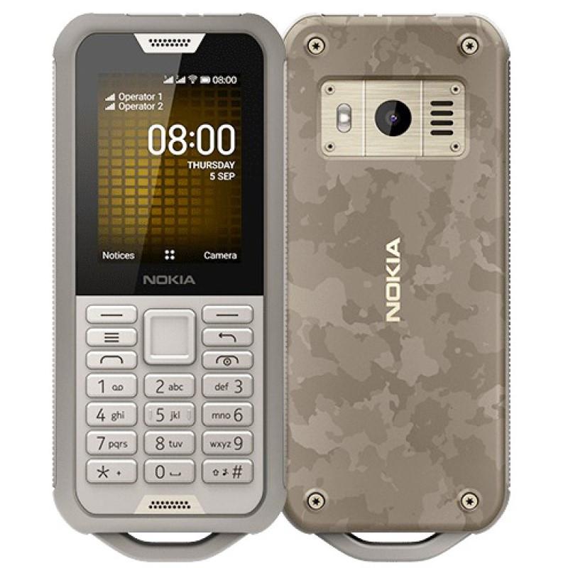 Telefonas Nokia 800 Dual SIM TA-1186 smėlio, modelis - 16CNTN01A01 ...
