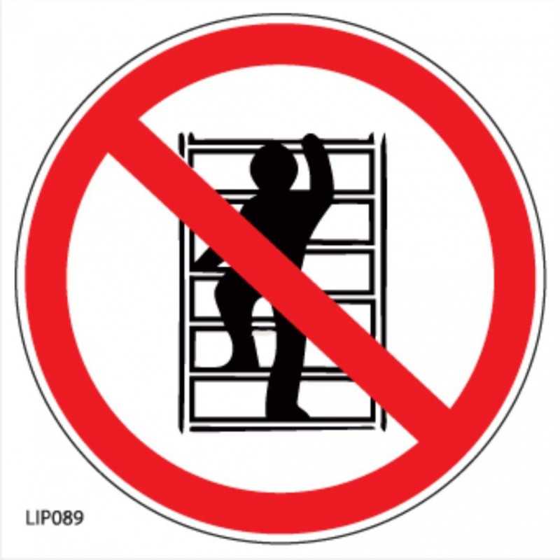 Lipdukas "Draudžiama lipti", žema kaina | Varle.lt