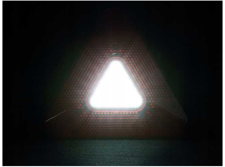 Carcommerce Trikampis įspėjamasis žibintas 39 LED, modelis - AMI ...