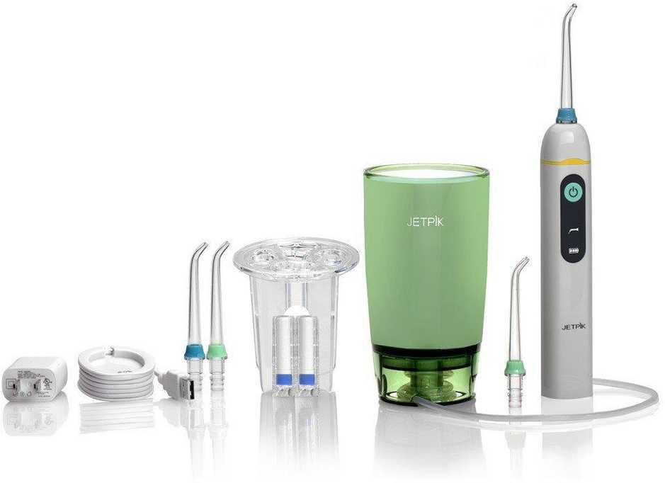 Dantų šepetėlis Burnos irigatorius"JETPIK" JP50 Home 2in1 vandens srovė ...