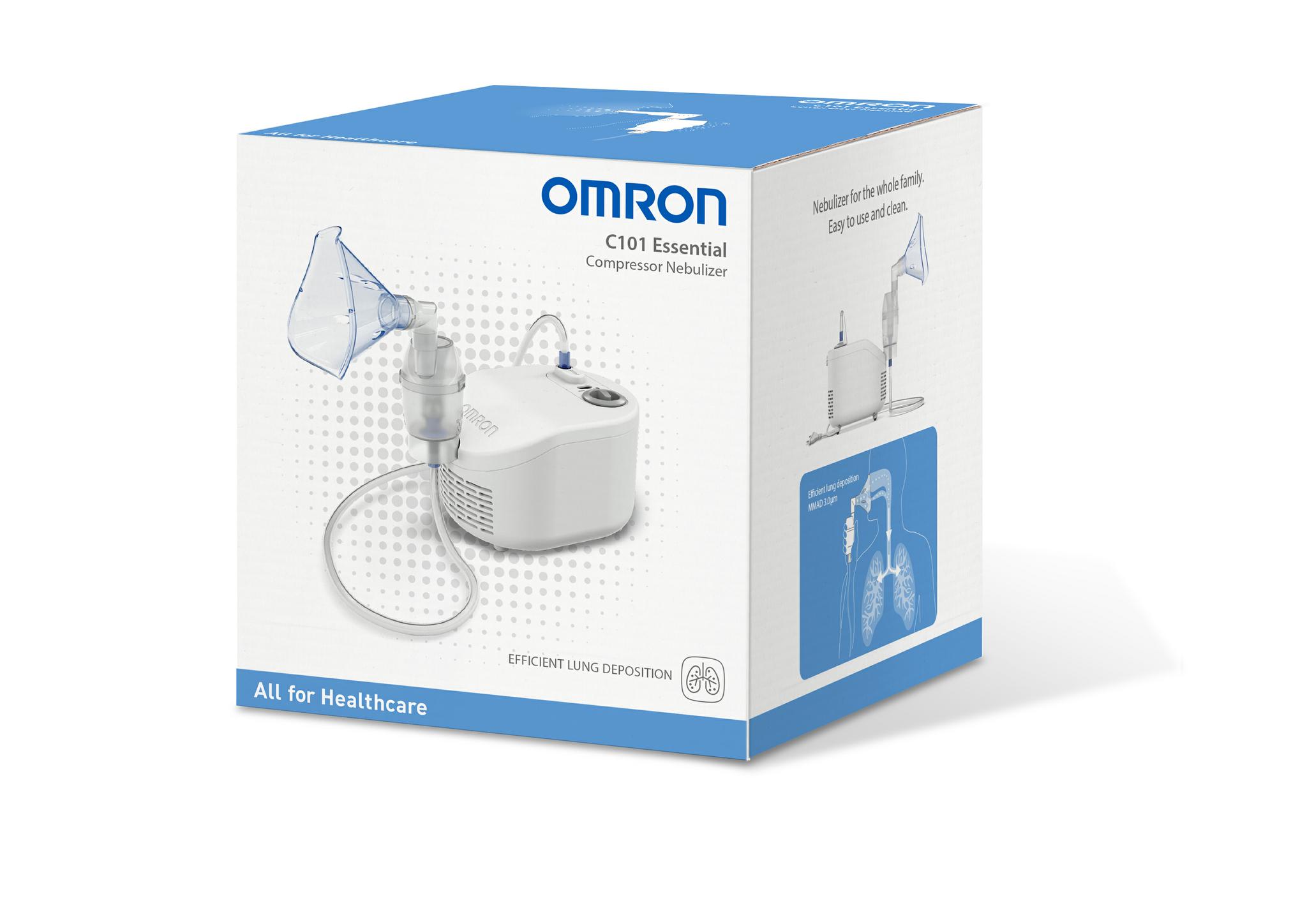 Omron inhaliatorius C101 Essential (nedidelis, ekonominis, visai šeimai ...