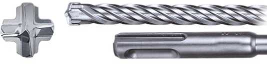 Grąžtas betonui Makita Nemesis 2 B-58388; 12x950 / 1000 mm; SDS-PLUS ...