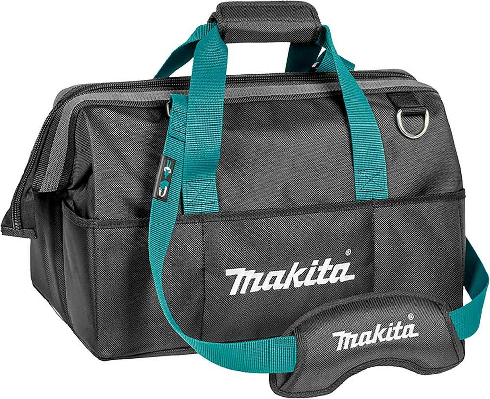 Makita E-15431 Sutvirtintas, įrankių krepšys su rėminiu, praplatintu atvėrimu., modelis - E ...