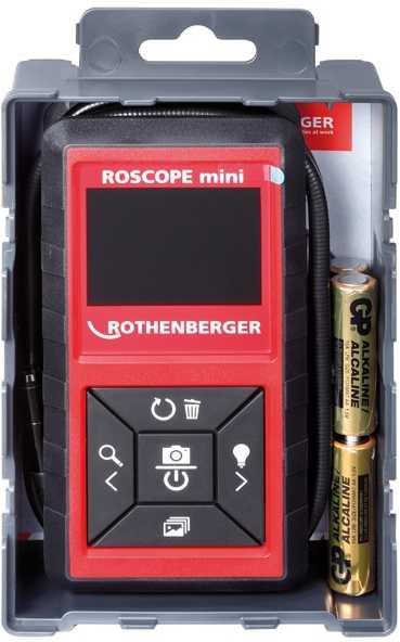 Apžiūros kamera ROSCOPE mini, Rothenberger, modelis - ROSCOPE Mini ...