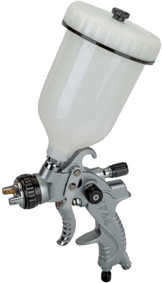 Bahco Pulverizatorius HVLP, viršutinis indas, 1,0mm / 1,2mm / 1,7mm / 2 ...