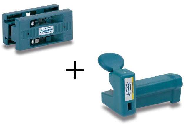 Rankinis dvipusis oblius Virutex AU93 + briaunų pjaustyklė, modelis ...