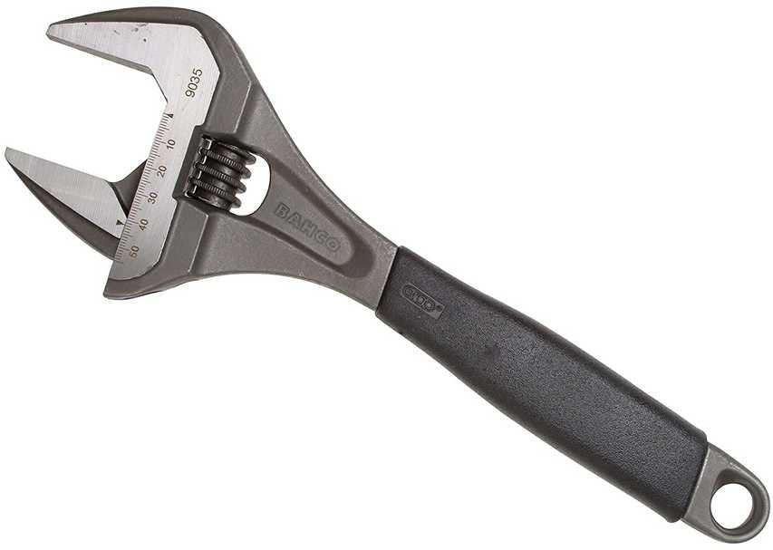 Reguliuojamas raktas 9035 Bahco Ergo 324mm max 55mm, modelis - 9035 ...
