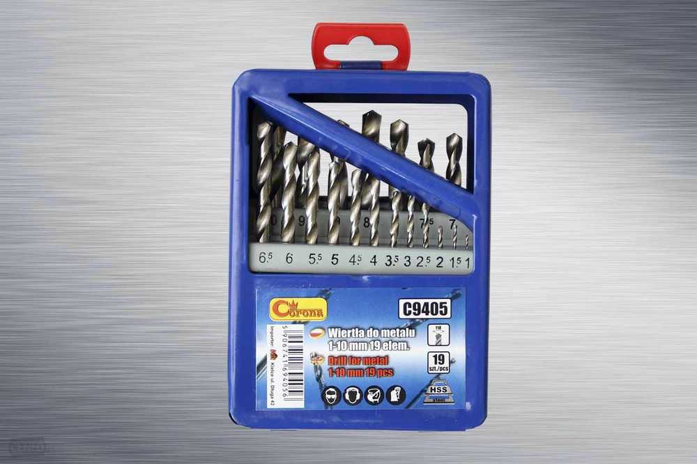 Grąžtas Irwin Metalo grąžtų rinkinys 1-10 mm 19 vnt, modelis - C9405, žema kaina | Varle.lt