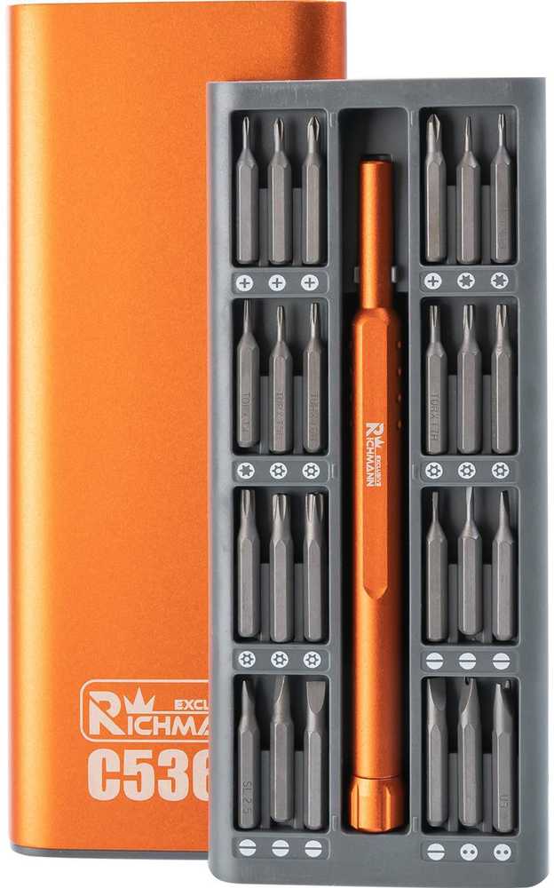 Richmann Mini galvučių rinkinys su rankena 48 vnt., modelis - C5368 ...