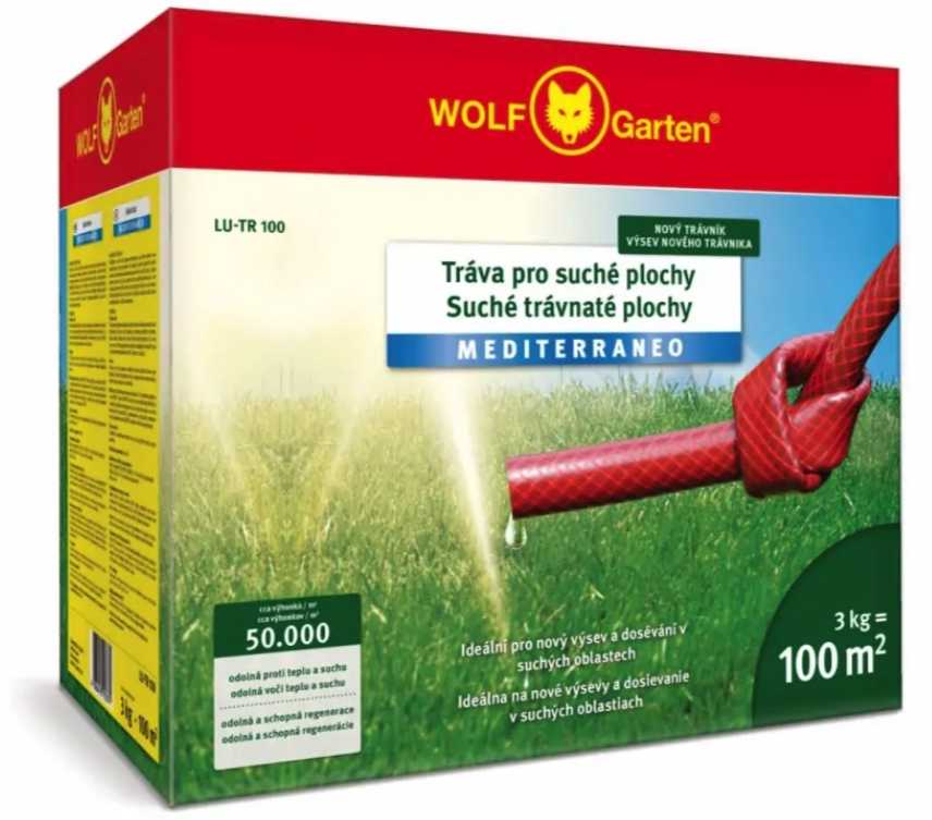 Vejos sėklų mišinys Wolf Garten LU-TR 100; 3kg, modelis - 3824850, žema ...