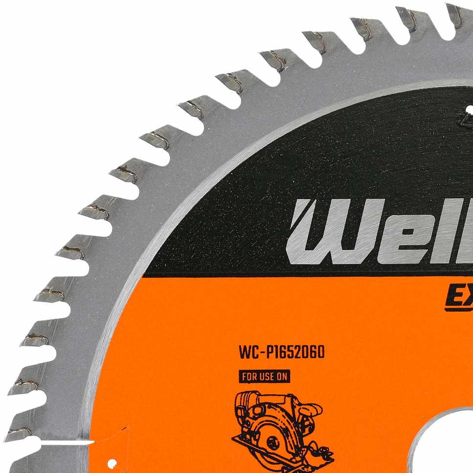 WELLCUT TCT Extreme 60 dantų diskinio pjūklo giluminio pjūklo geležtė ...