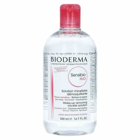 Bioderma Sensibio H2O Make Up Removing Micelle Solution Micelinis vanduo, 500 ml, modelis ...