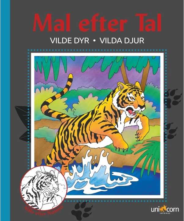 Forlaget Unicorn Mal efter Tal - Vilde Dyr, žema kaina | Varle.lt