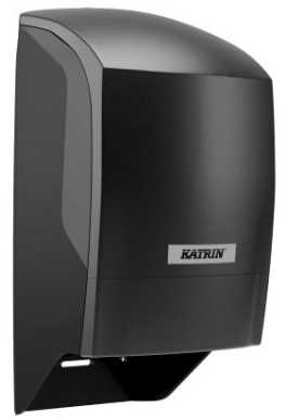 Dispenser t / toiletpapir Katrin system toilet sort 77519 Sort 1x1x1mm ...