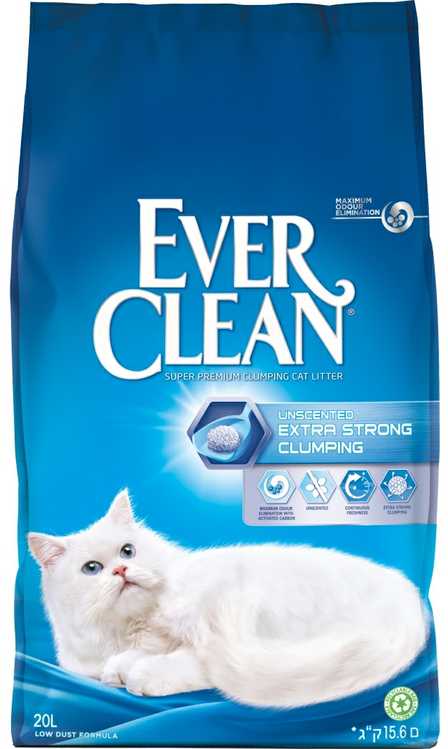 EverClean Ever Clean Extra Strength Unscented 20 L, modelis - K54020, žema kaina | Varle.lt