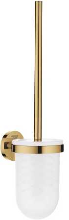 Grohe Essentials væghængt toiletbørste med holder i glas. Poleret Cool Sunrise., modelis ...