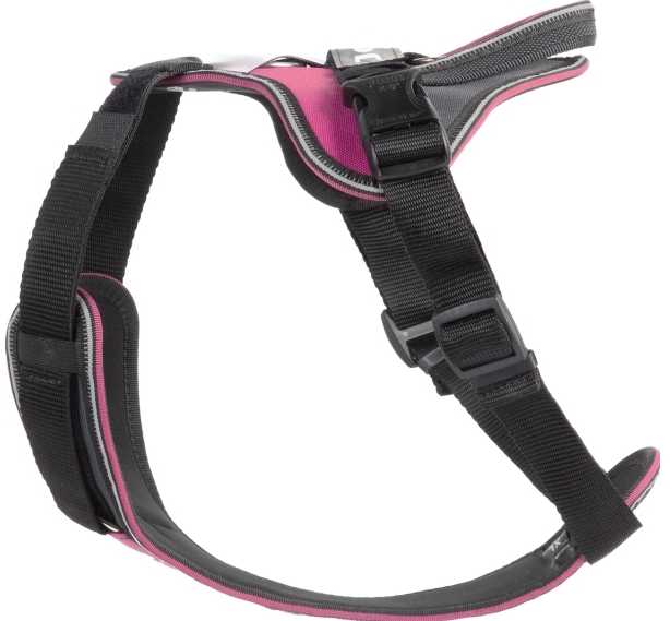 Julius-K9 K9 IDC Longwalk sele - pink-grå, XL, modelis - H681586, žema ...