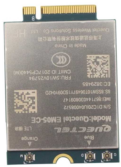 Maršrutizatorius Lenovo Quectel MDM9607 EM05 4G LTE CAT4 USB WWAN ...