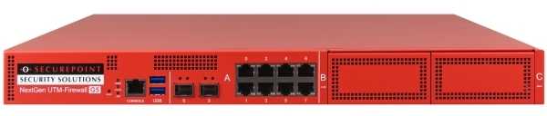 Maršrutizatorius Securepoint RC1000R G5 Security UTM Appliance, 30000 ...