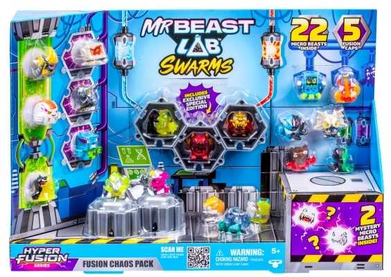 Usorteret MR.BEAST LAB, SWARMS, FUSION CHAOS PK, modelis - 20420, žema ...
