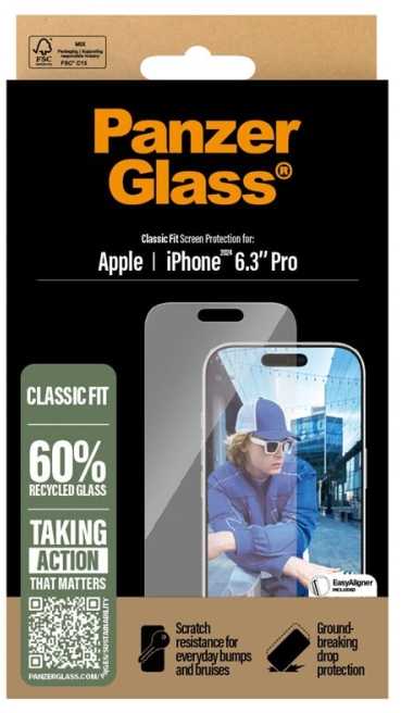 Panzer Glass Apple iPhone 16 Pro Classic Fit Glass iš PanzerGlass ...
