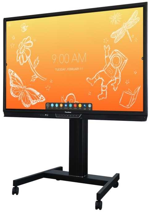 Laikiklis Promethean Adjustable Mobile Stand 90 | For 75""-86"" | VESA ...