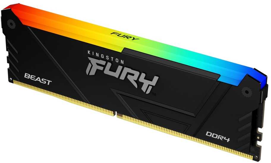 RAM Kingston Technology Kingston FURY Beast RGB - DDR4 - Modul - 32 GB - DIMM 288-PIN - 3200 MHz ...