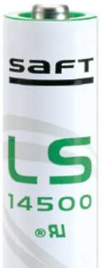 Saft LS 14500, Single-use battery, AA, 3,6 V, 1 styck, 2600 mAh, Grön ...