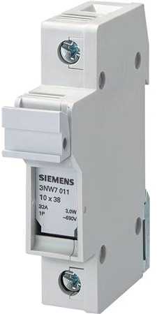 Siemens Cilindro saugiklis 1P 10x38mm 32A (3NW7013), modelis - ‎3NW7013 ...