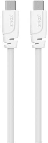 Laikiklis Sinox PRO USB C kabelis. 1m. Hvid, modelis - SXI06461, žema ...