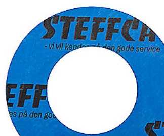 Steffca As Flange pakning højtryksplade asbestfri 273 mm, modelis - FP ...
